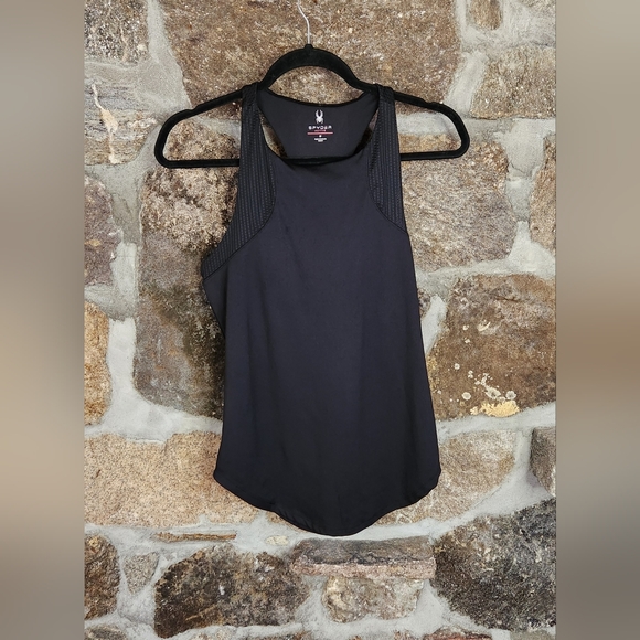 Spyder | Tops | Spyder Active Ladies Black Tank Top In Size Med ...